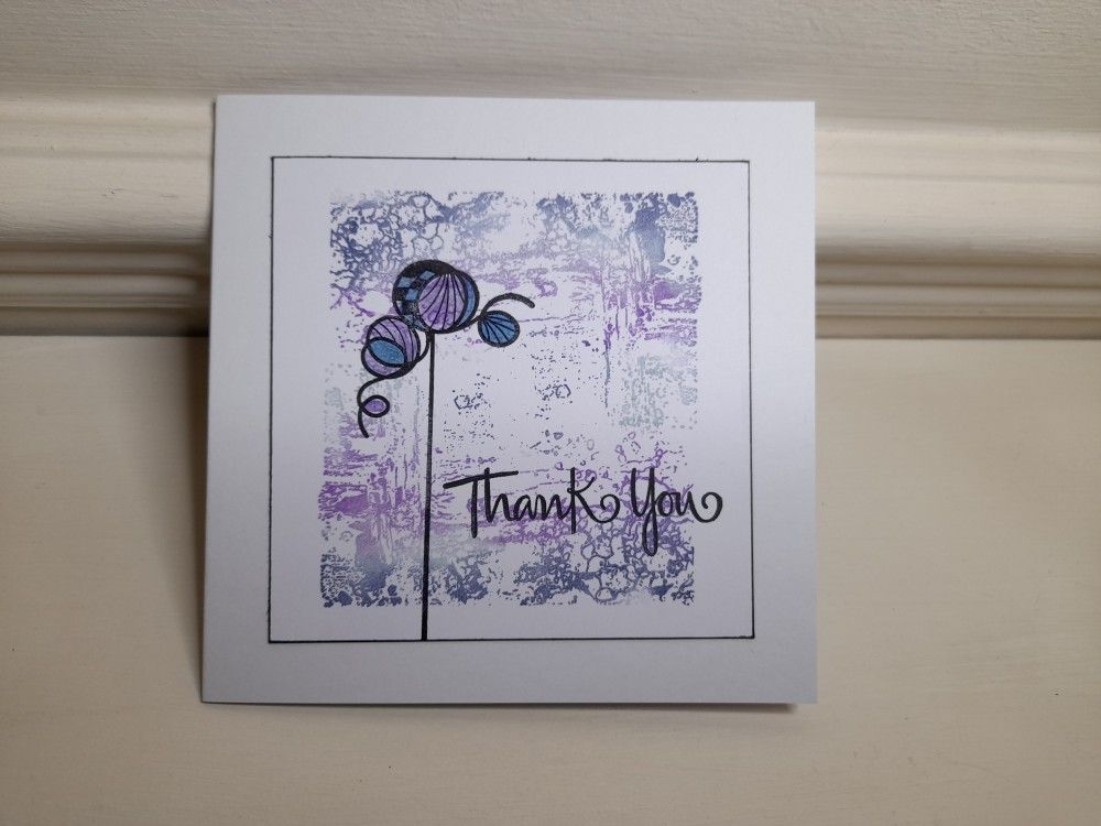 12 Days of Clarity – day 1 January abstract texture stamp – Deborah's ...