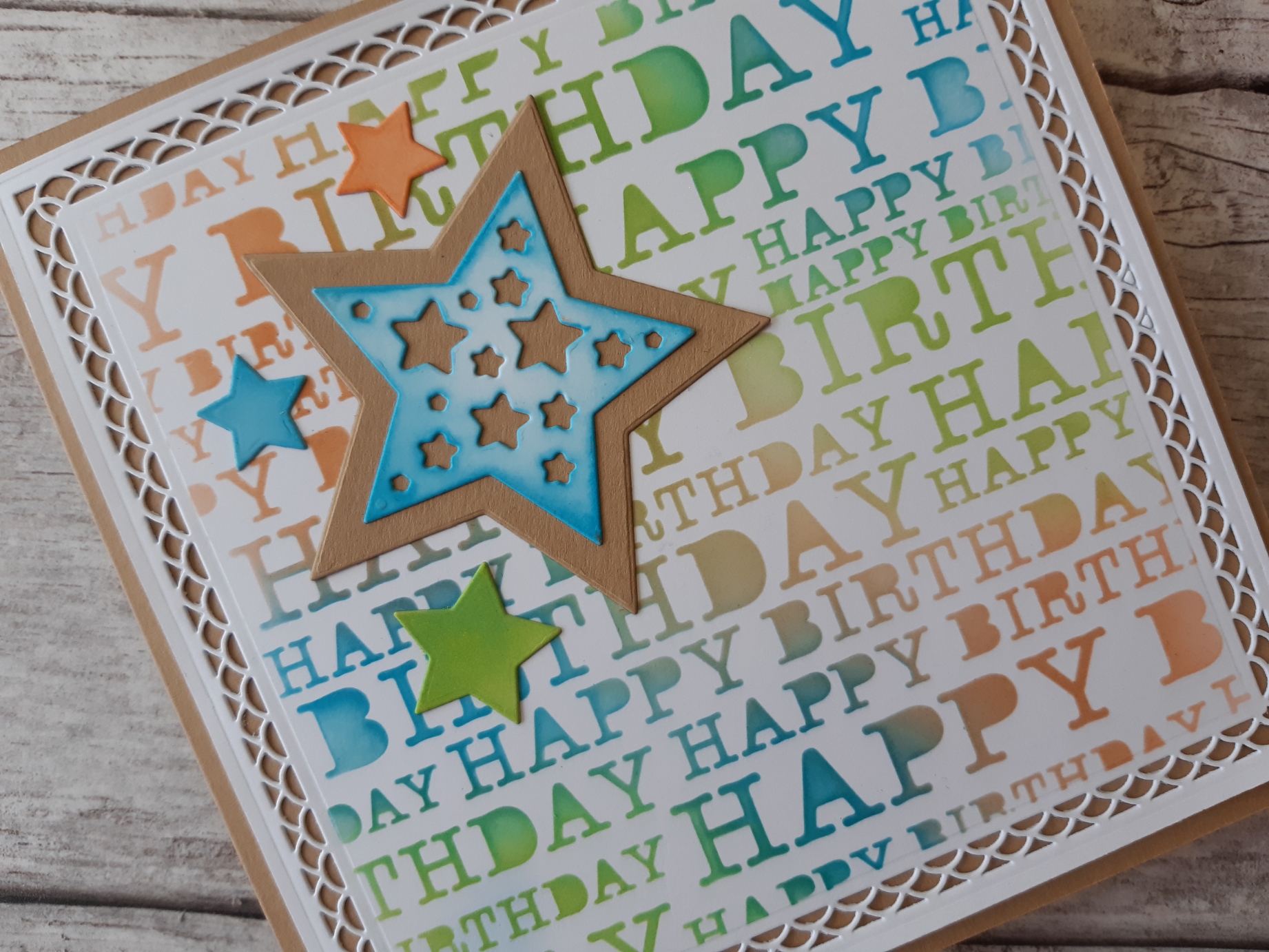 happy birthday star – Deborah's Crafty Blog