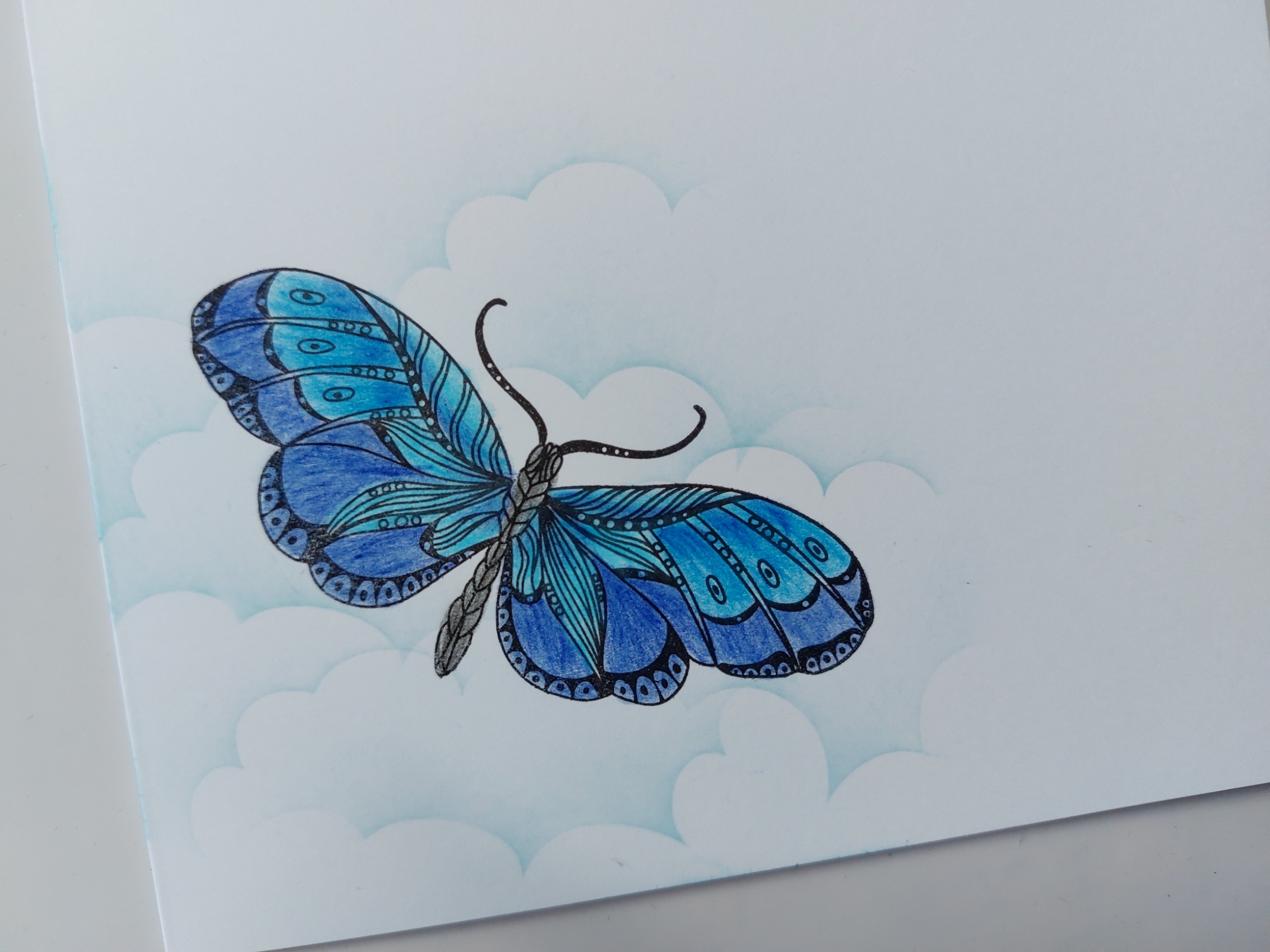 blue butterfly – Deborah's Crafty Blog