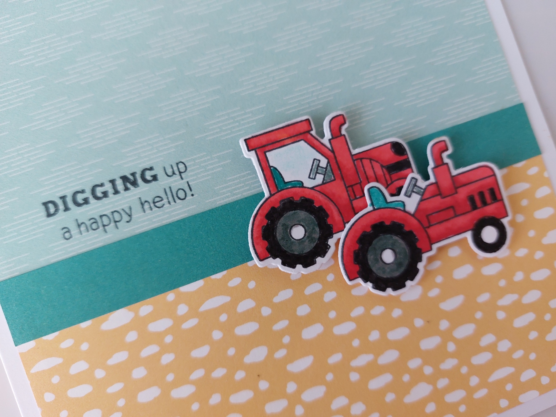 digging your birthday! – Deborah's Crafty Blog