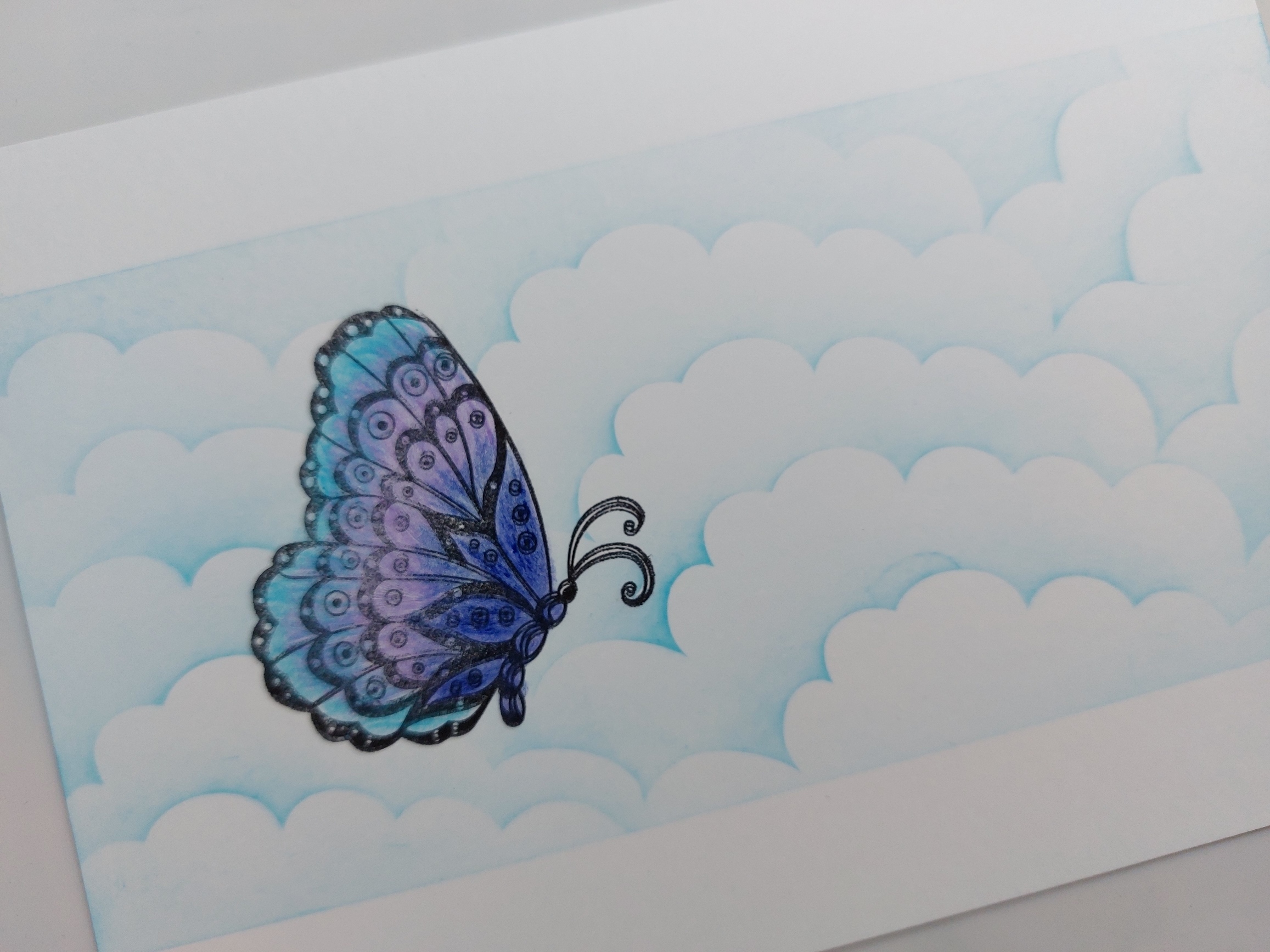 butterfly note – Deborah's Crafty Blog