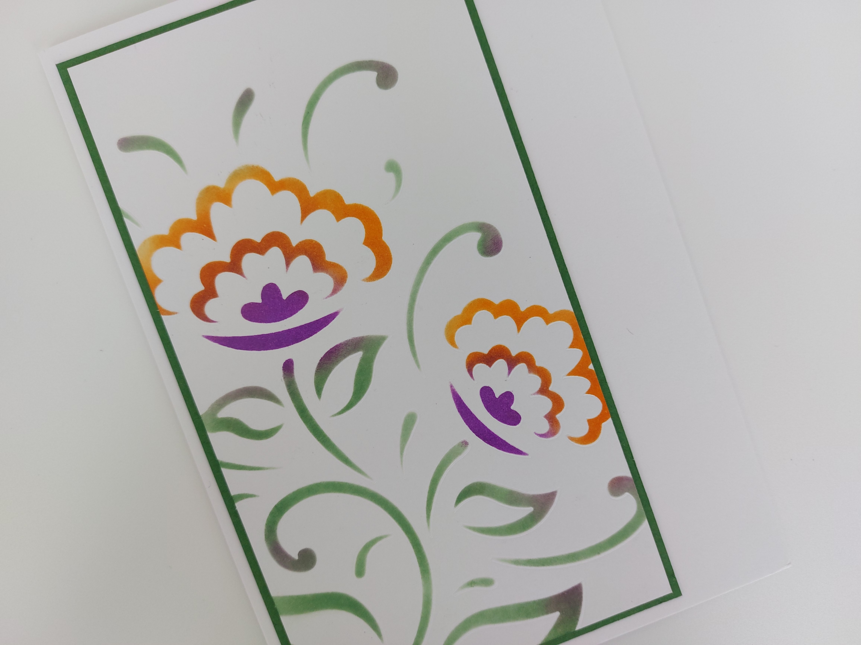lace flower stencil – Deborah's Crafty Blog
