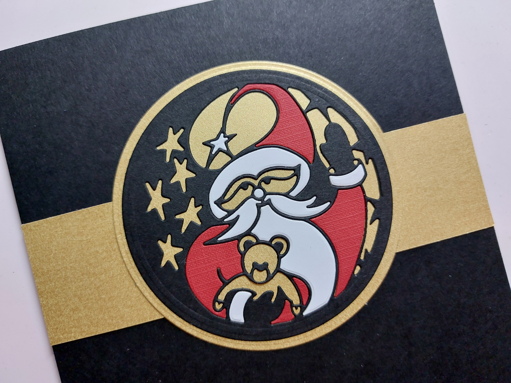 paper pieced Santa – Deborah's Crafty Blog