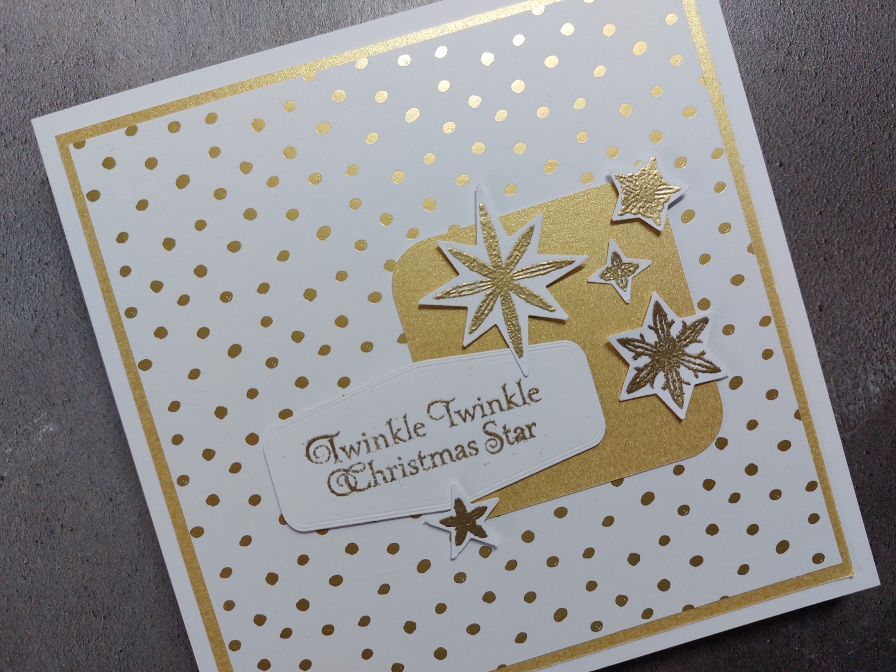 Twinkle twinkle Christmas star – Deborah's Crafty Blog