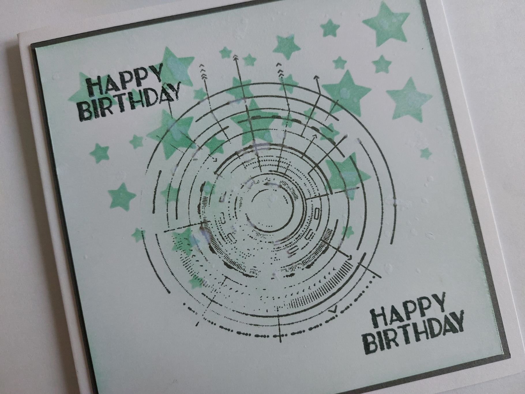 Sparkles challenge – men only! – Deborah's Crafty Blog