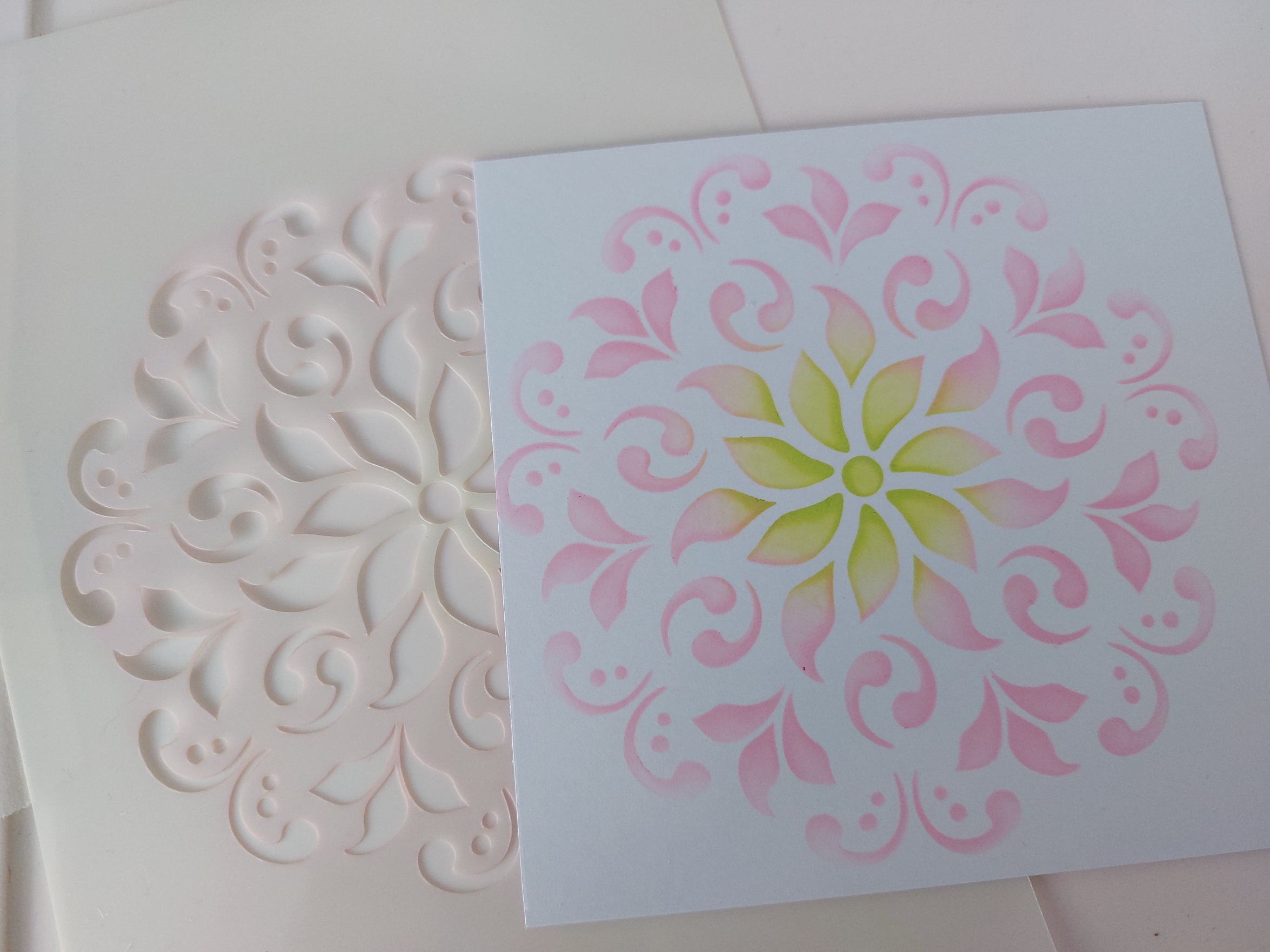 mandala stencil – Deborah's Crafty Blog