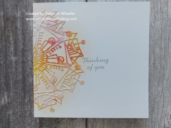 Clarity craft club lookback – abstract snowflake die – Deborah's Crafty ...