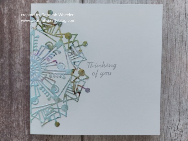 Clarity craft club lookback – abstract snowflake die – Deborah's Crafty ...