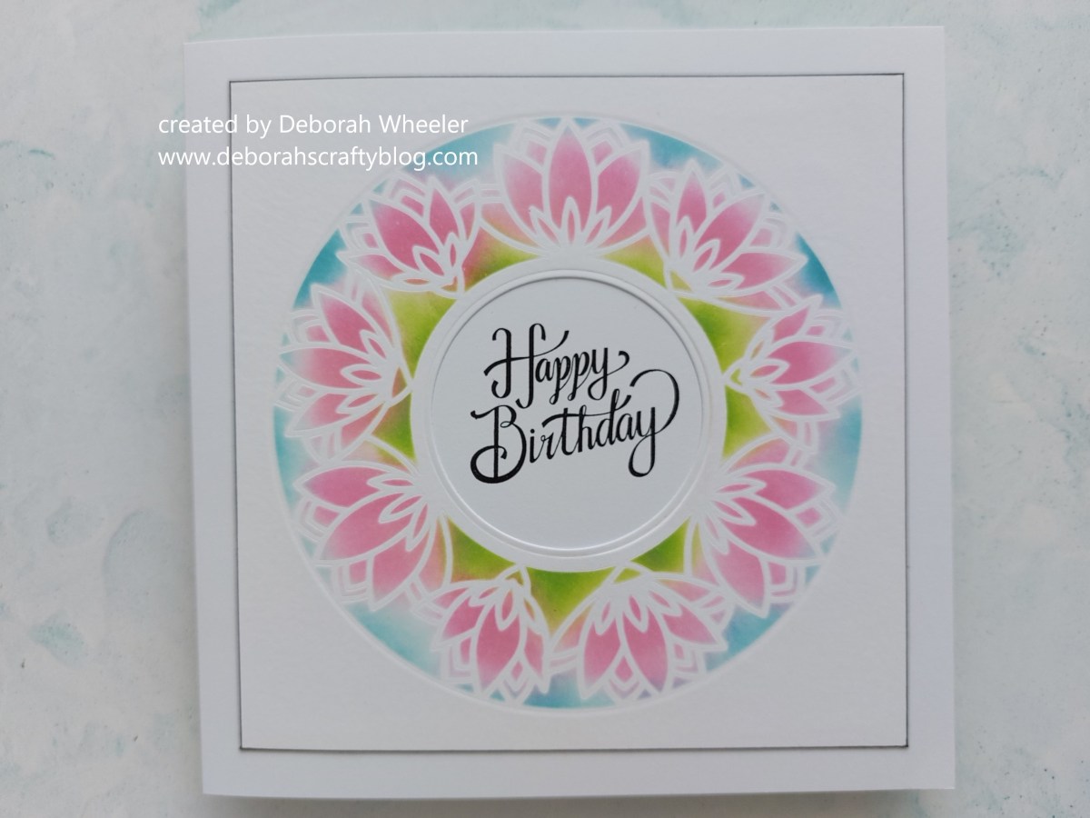 birthday stencil – Deborah's Crafty Blog