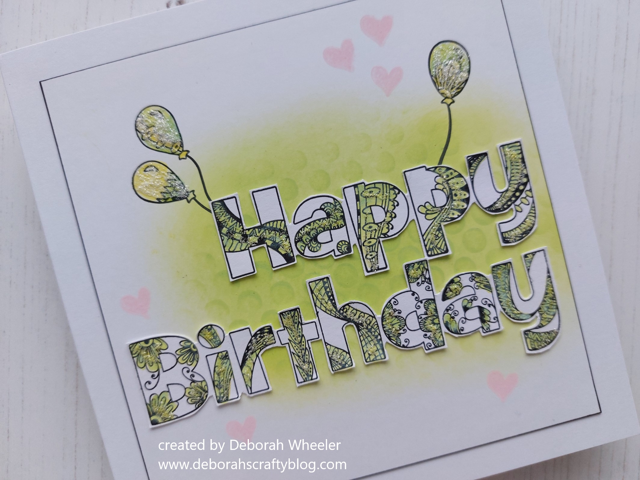 funky birthday – Deborah's Crafty Blog