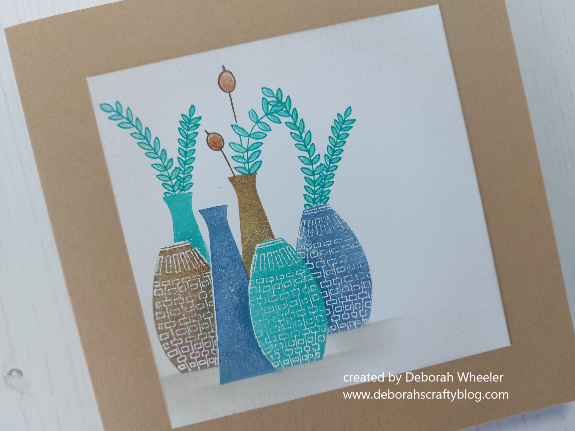 SHAC vase group – Deborah's Crafty Blog