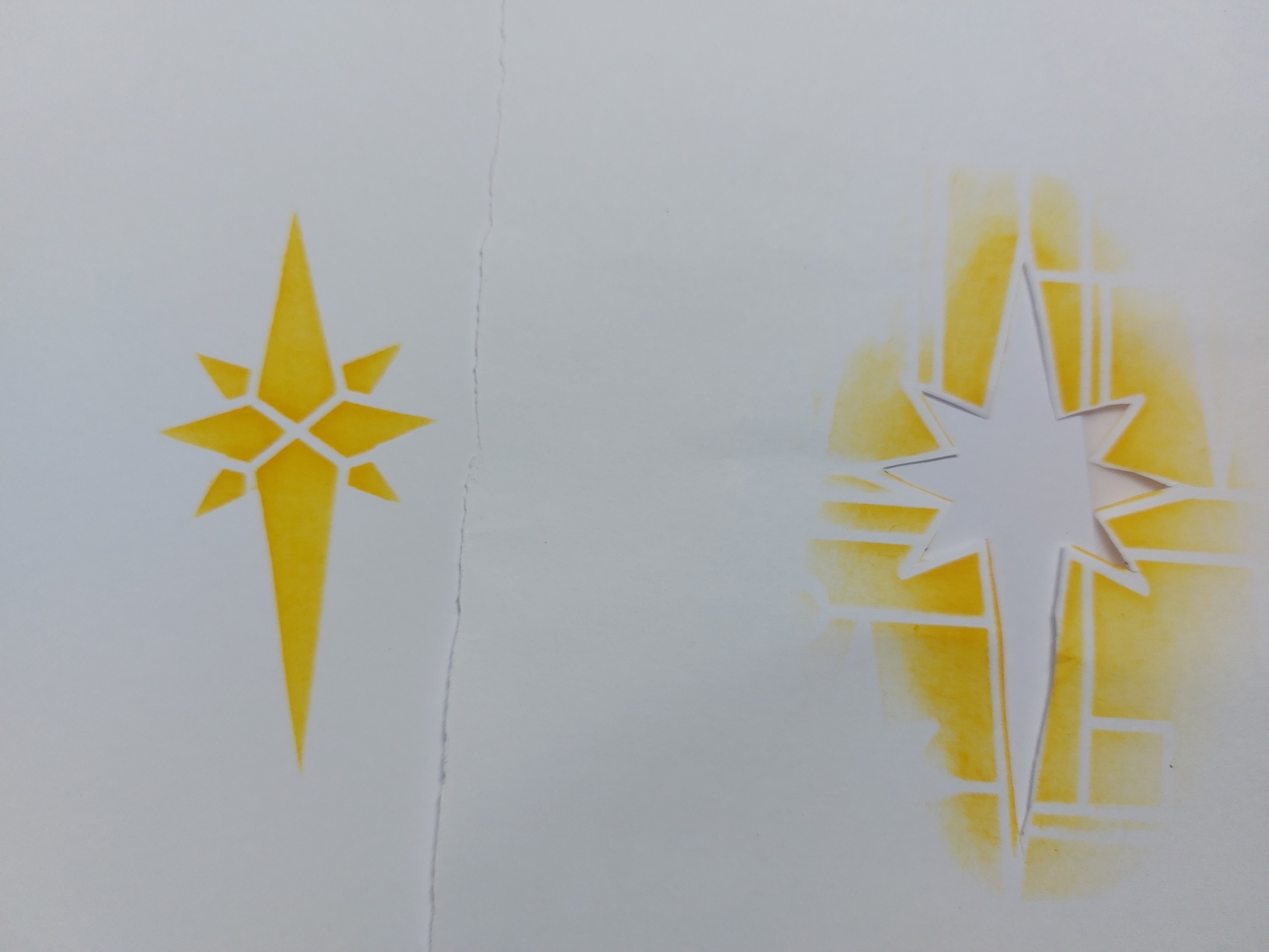 star stencil – Deborah's Crafty Blog