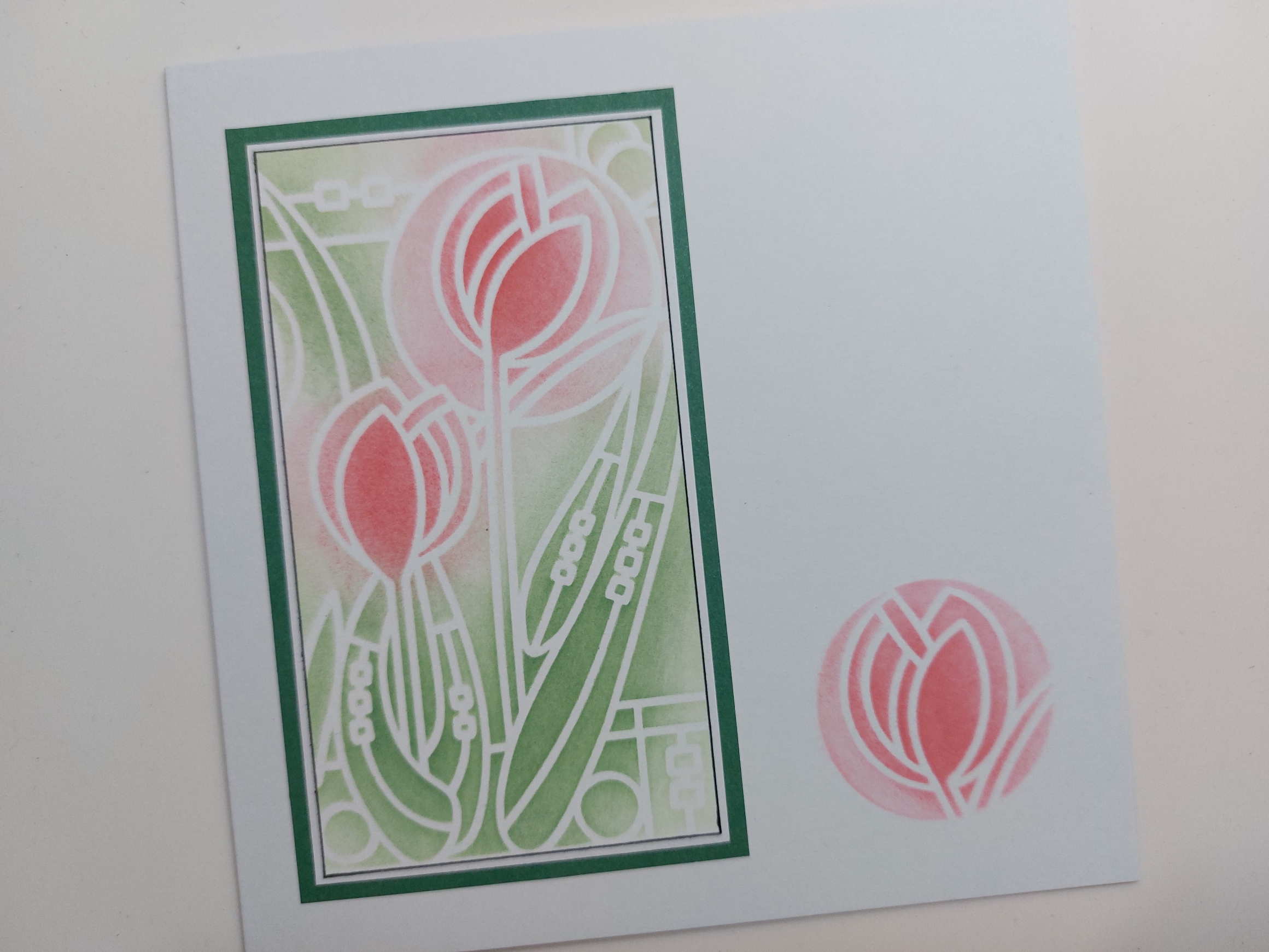 tulip stencil – Deborah's Crafty Blog
