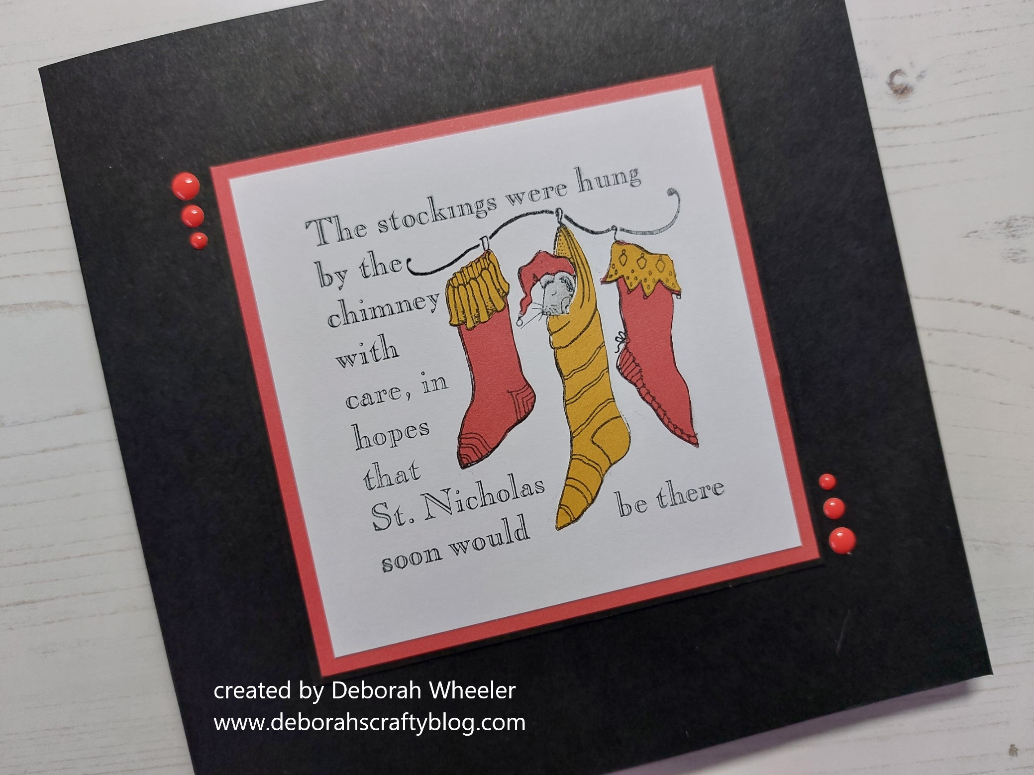 The stockings were hung… – Deborah's Crafty Blog