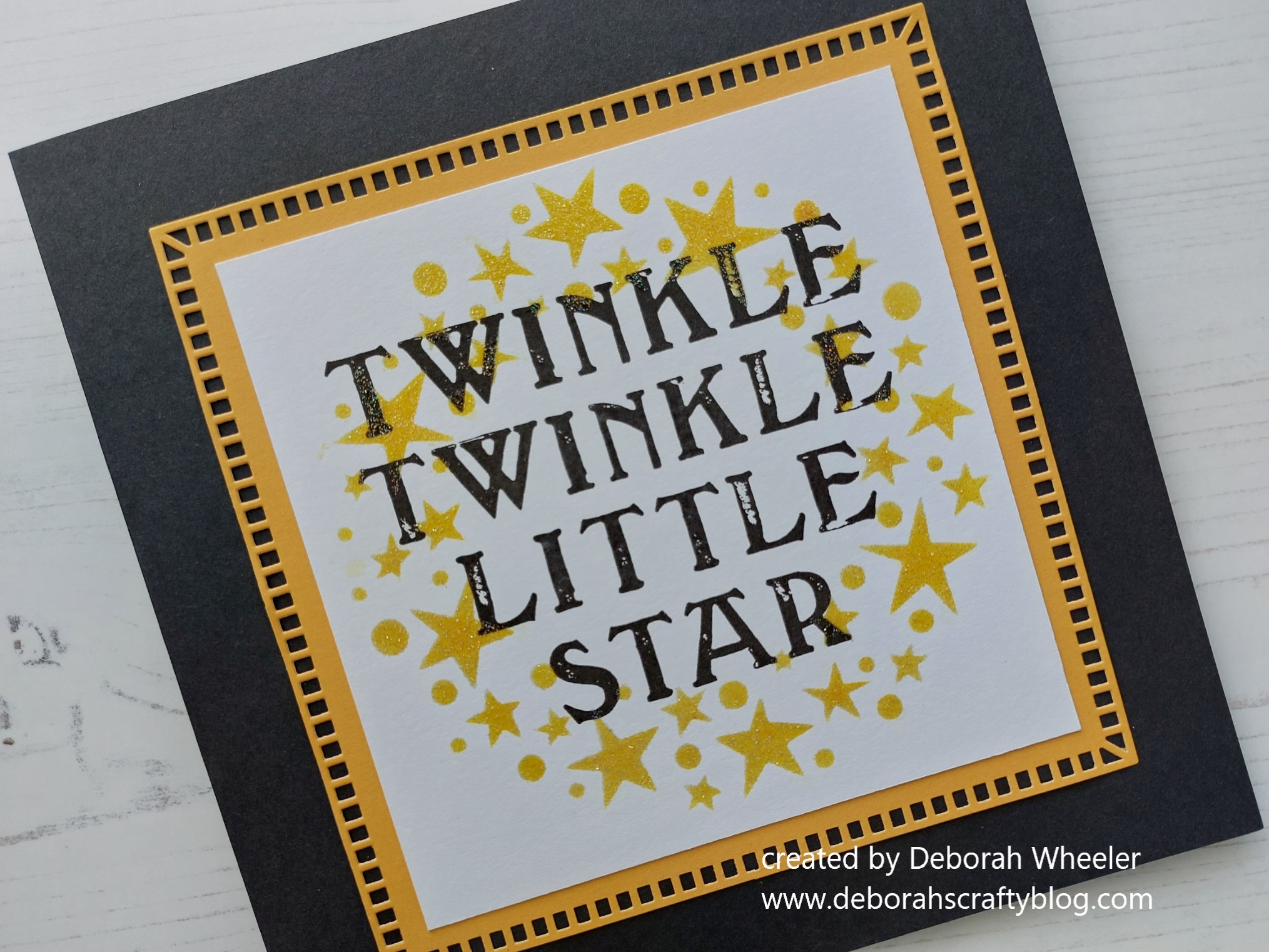 twinkle twinkle little star – Deborah's Crafty Blog
