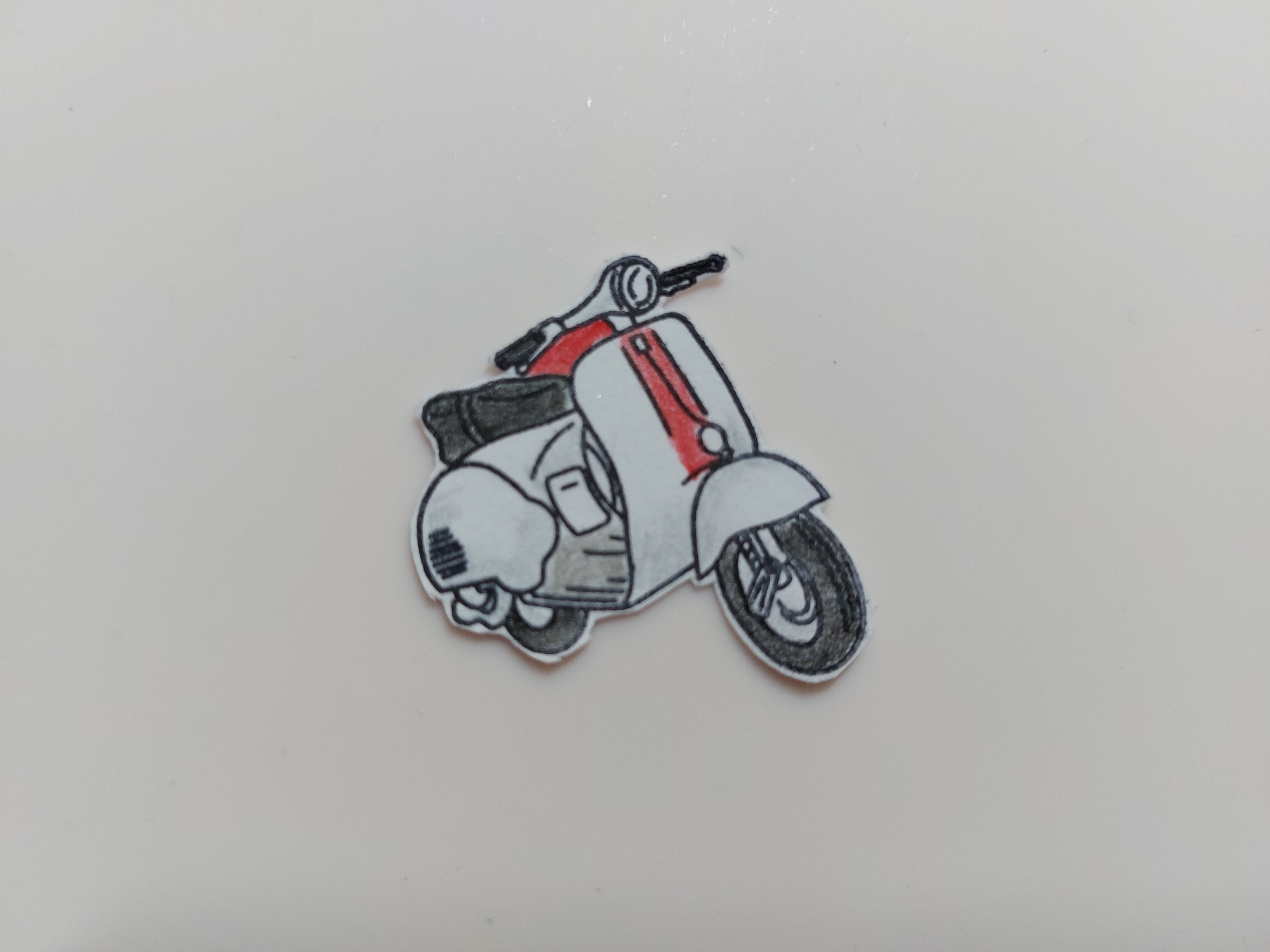A Vespa for a Mod – Deborah's Crafty Blog