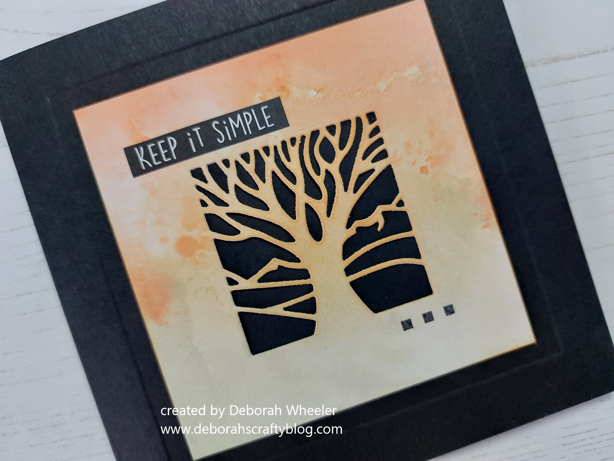 keep it simple – Deborah's Crafty Blog