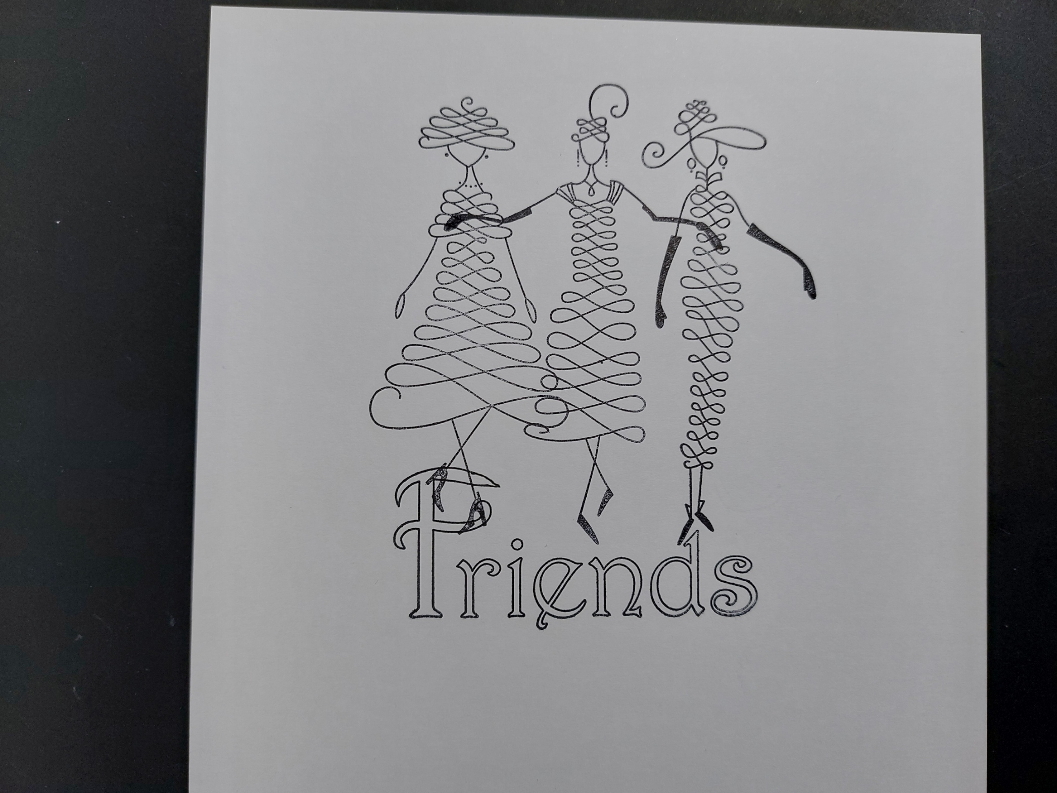 calligraphy friends – Deborah's Crafty Blog