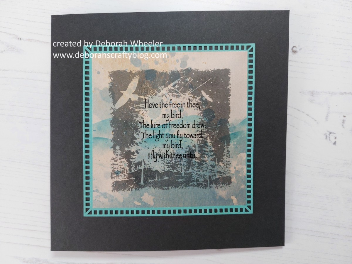 wild frame for Christmas (or not) BINGO – Deborah's Crafty Blog