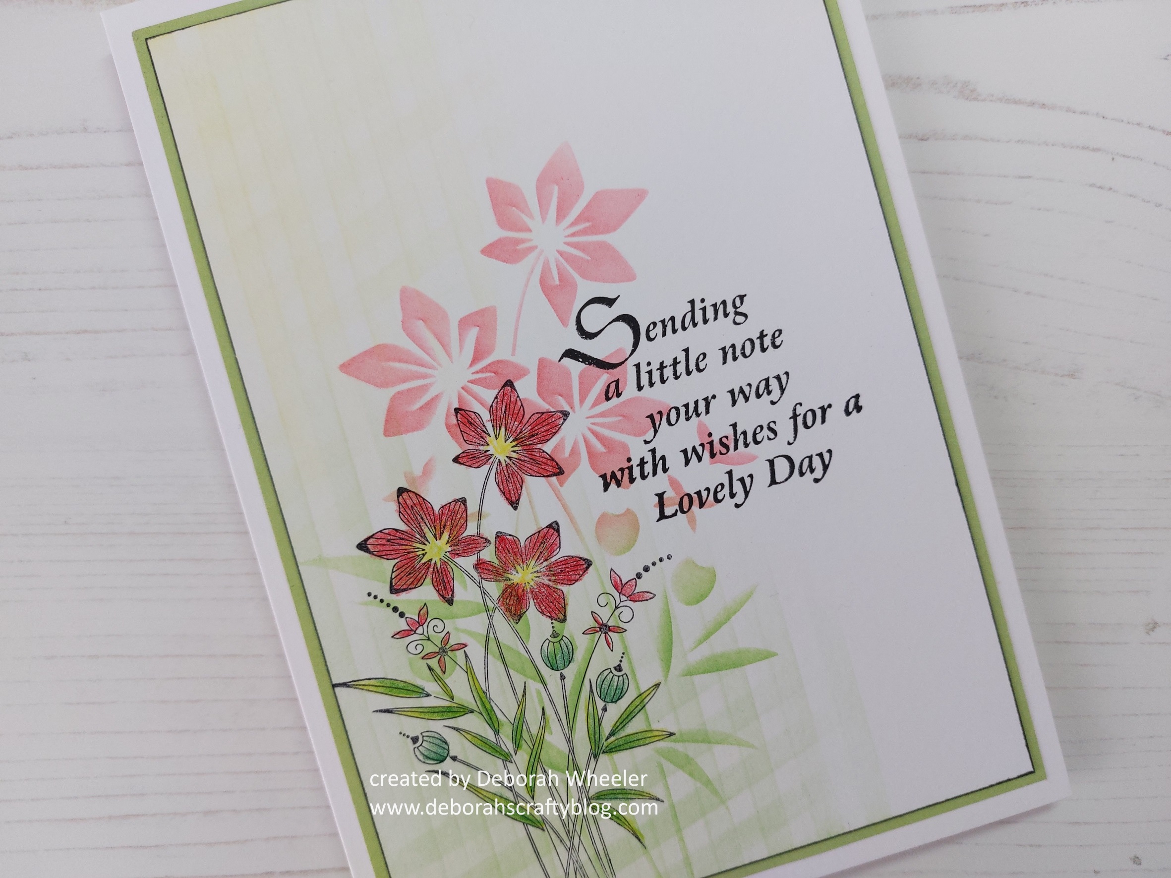Guest designer at Color Throwdown 805 – Deborah's Crafty Blog