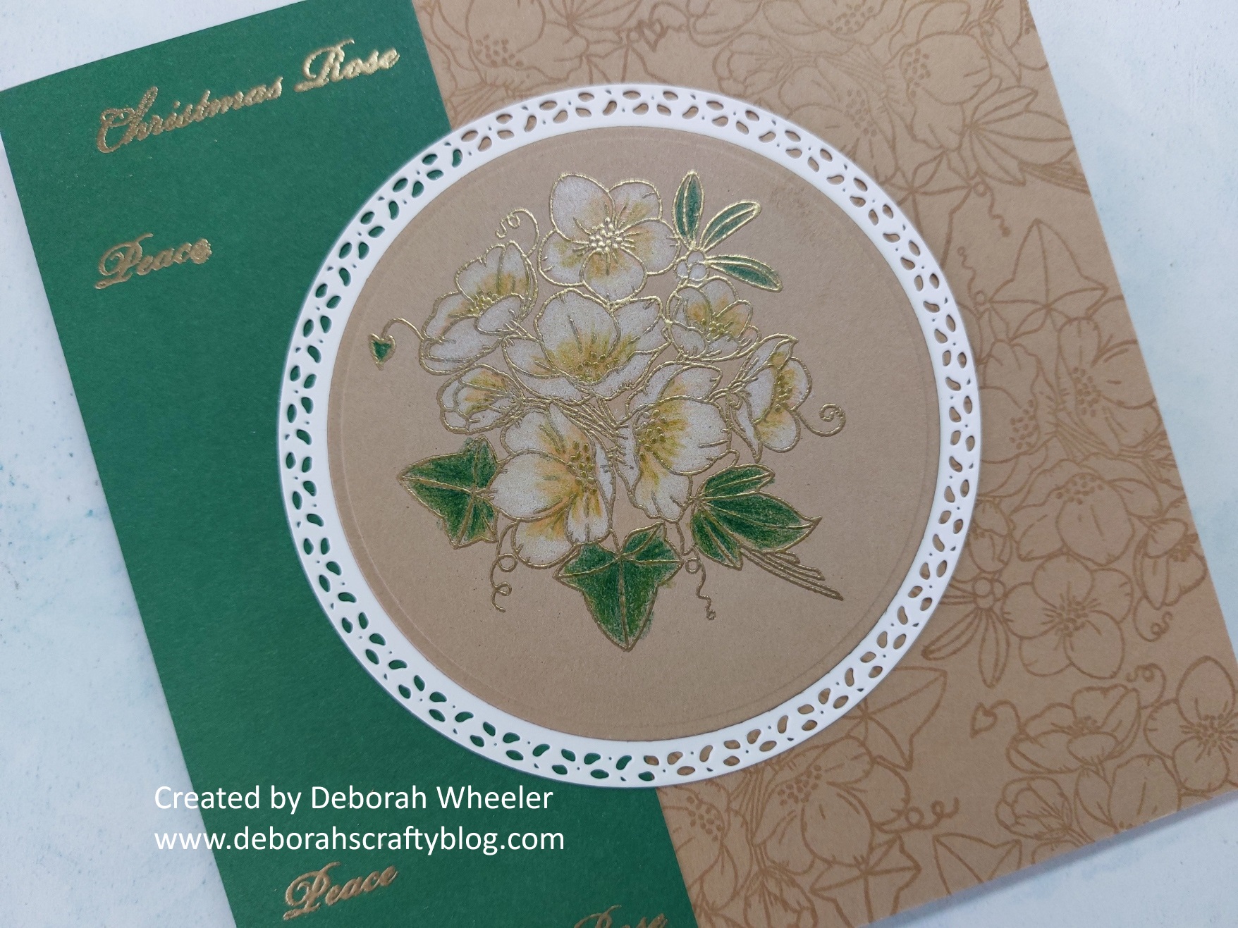 Christmas rose – Deborah's Crafty Blog