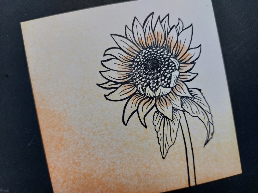 Sunflower day – Deborah's Crafty Blog