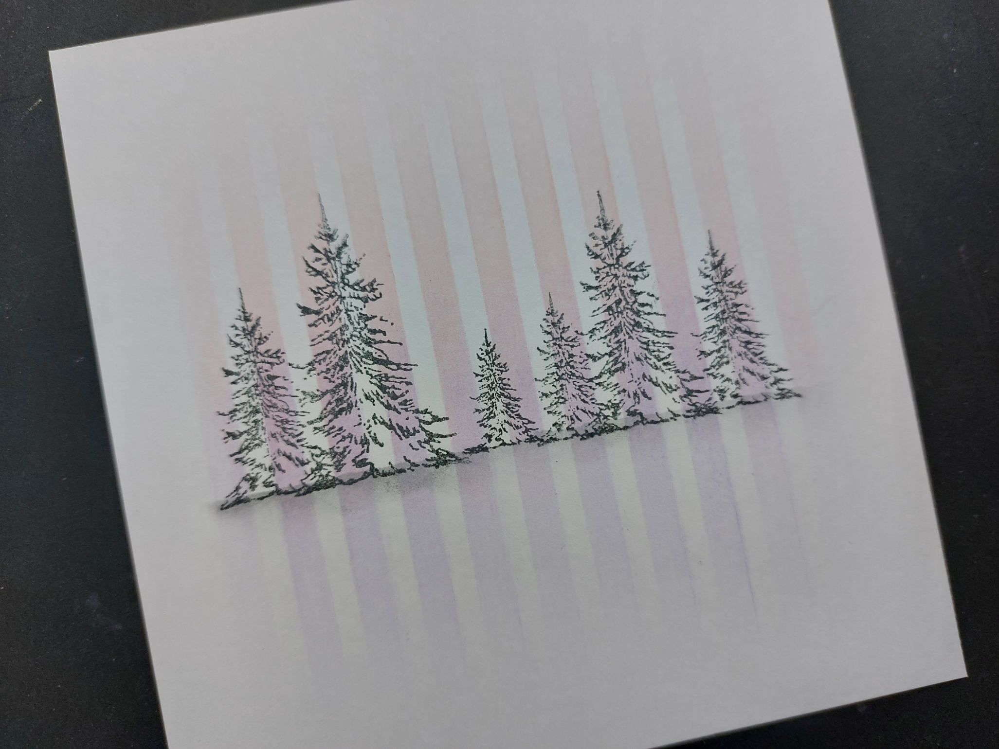 striped trees – Deborah's Crafty Blog