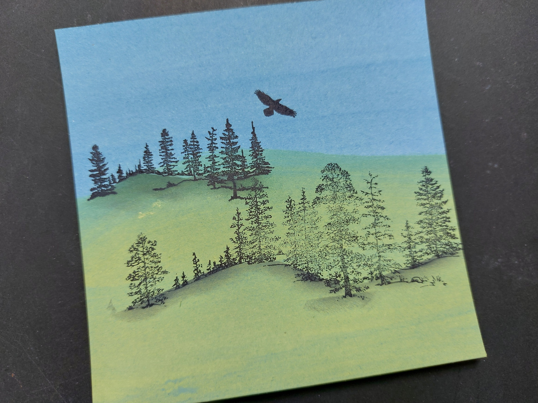 wild frame trees – Deborah's Crafty Blog