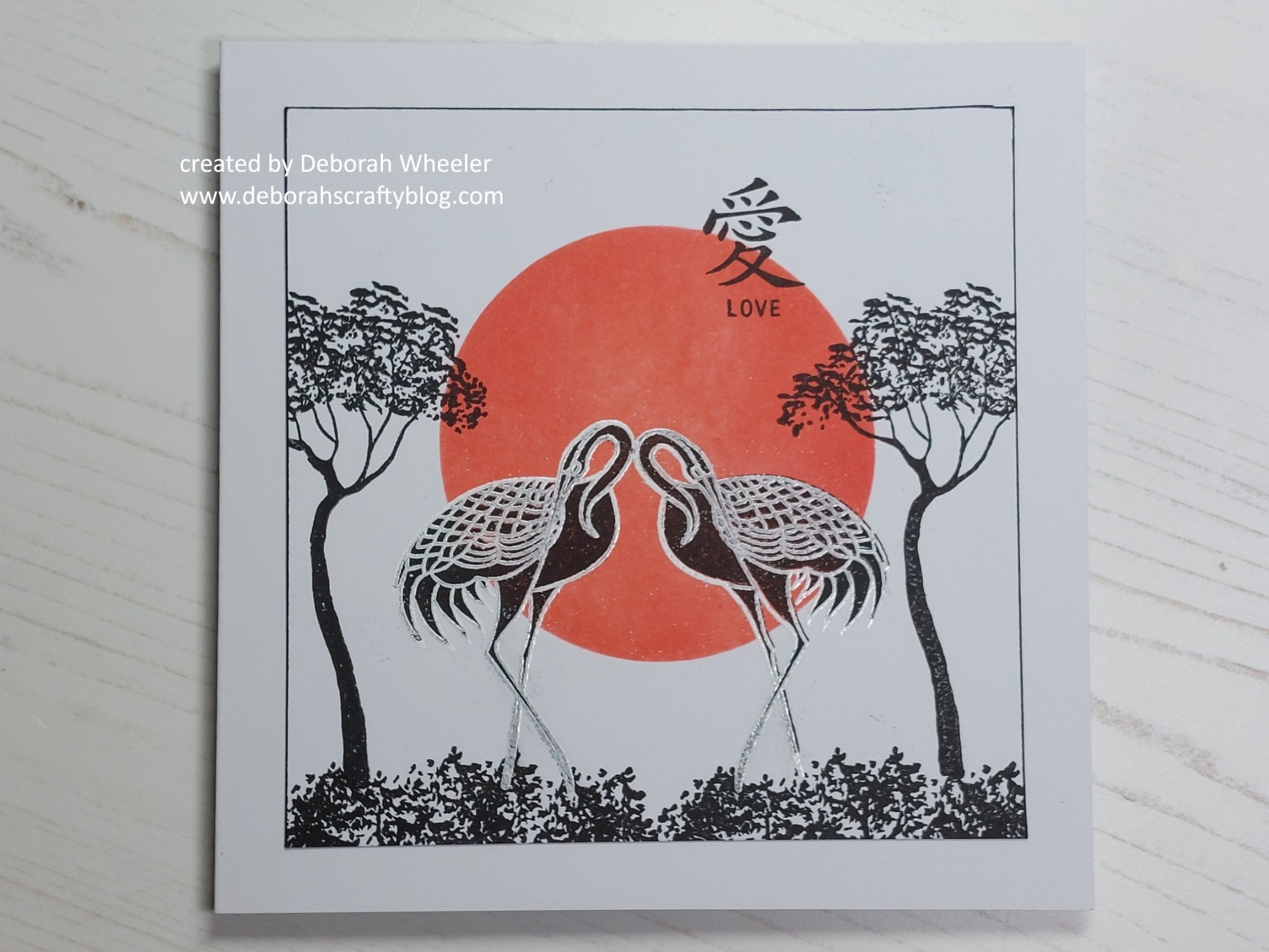 love cranes – Deborah's Crafty Blog