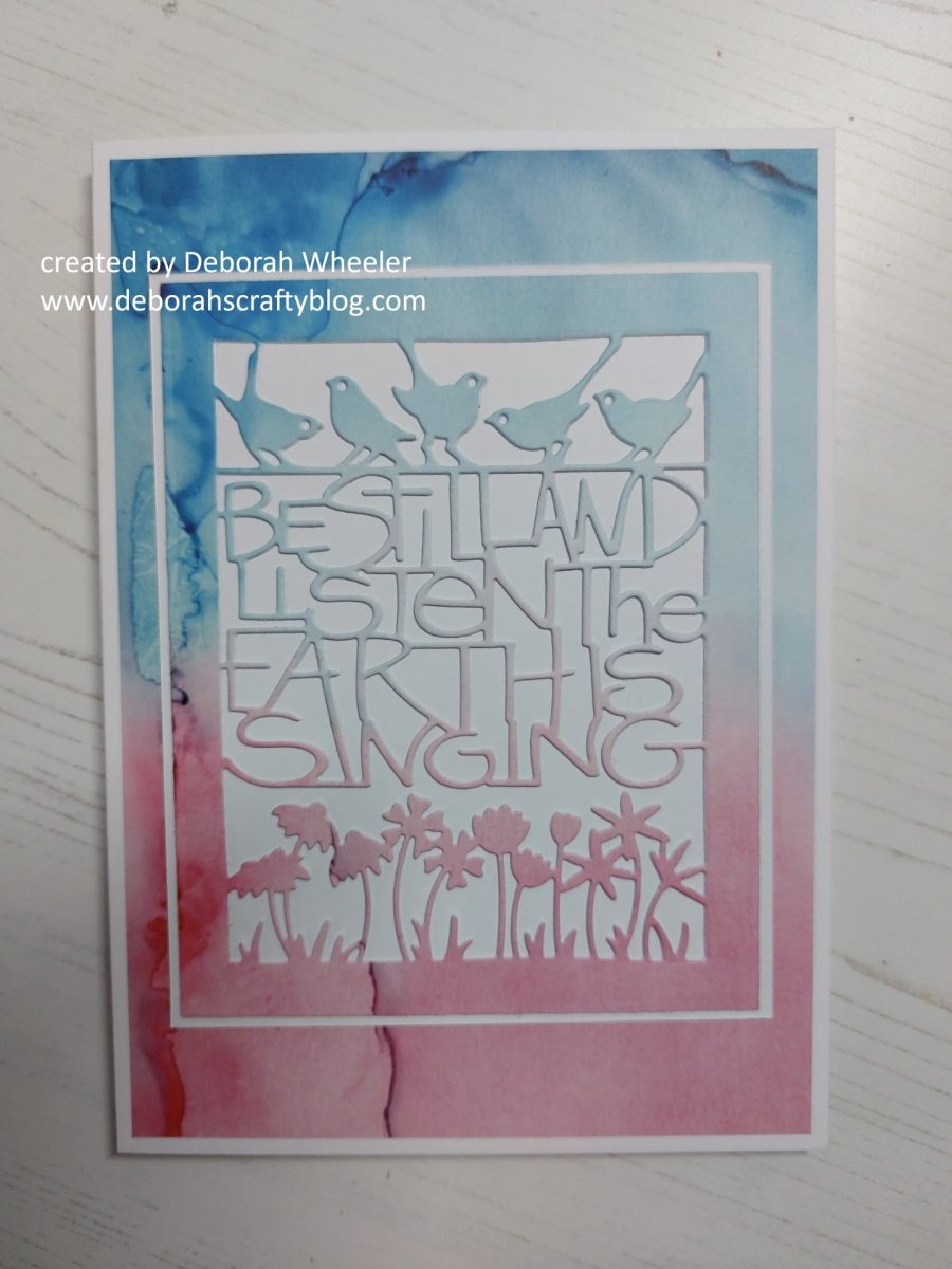 be still and listen – Deborah's Crafty Blog