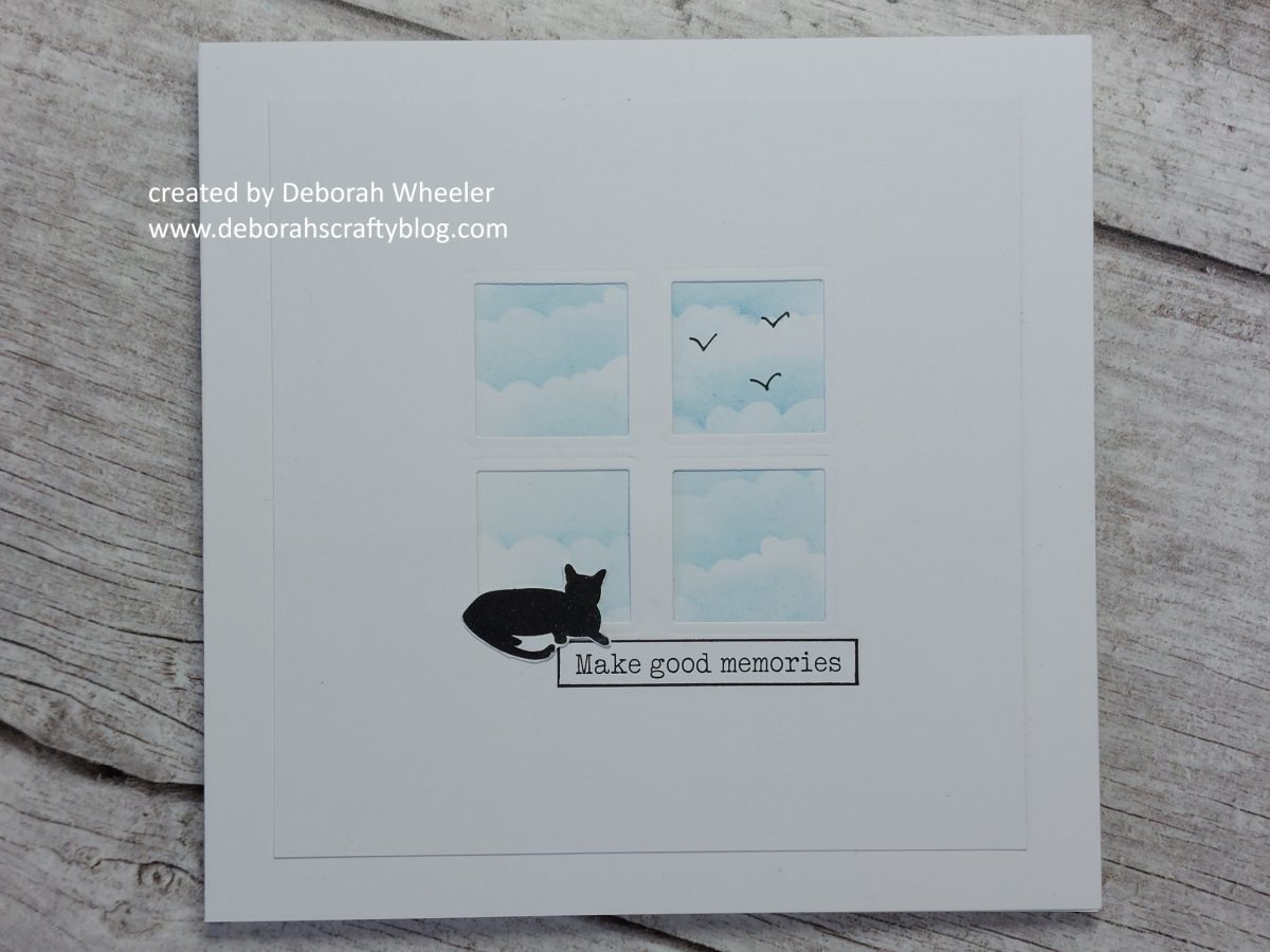 CAS Colours & Sketches 560 – four square – Deborah's Crafty Blog