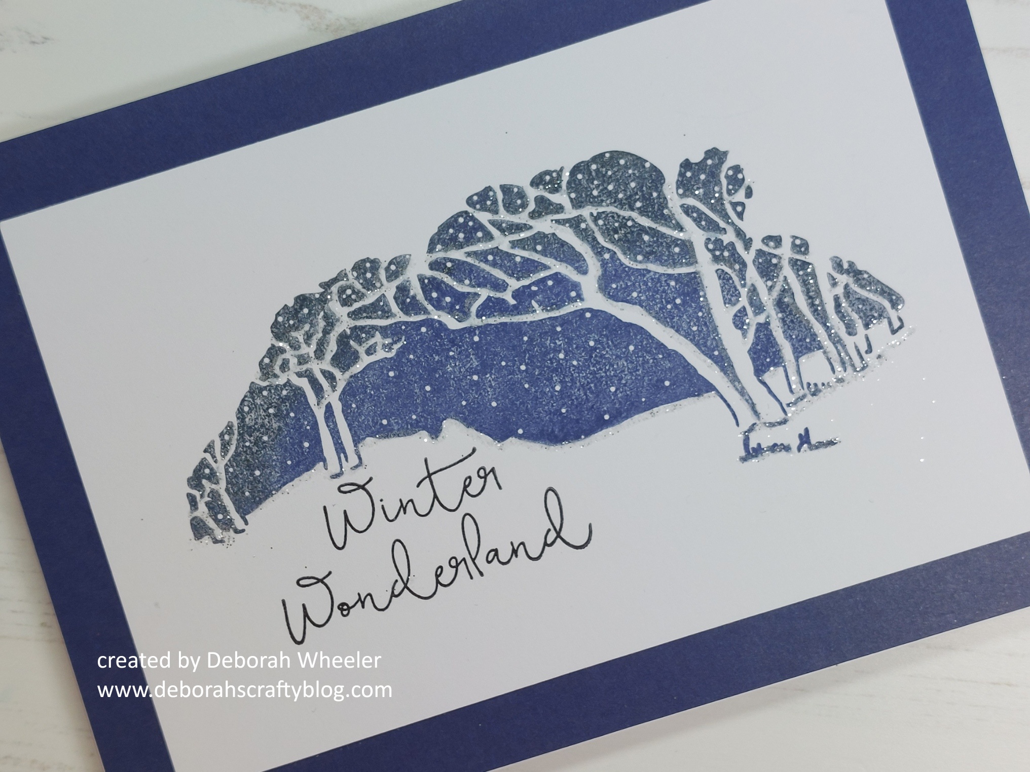 wintery wonderland – Deborah's Crafty Blog