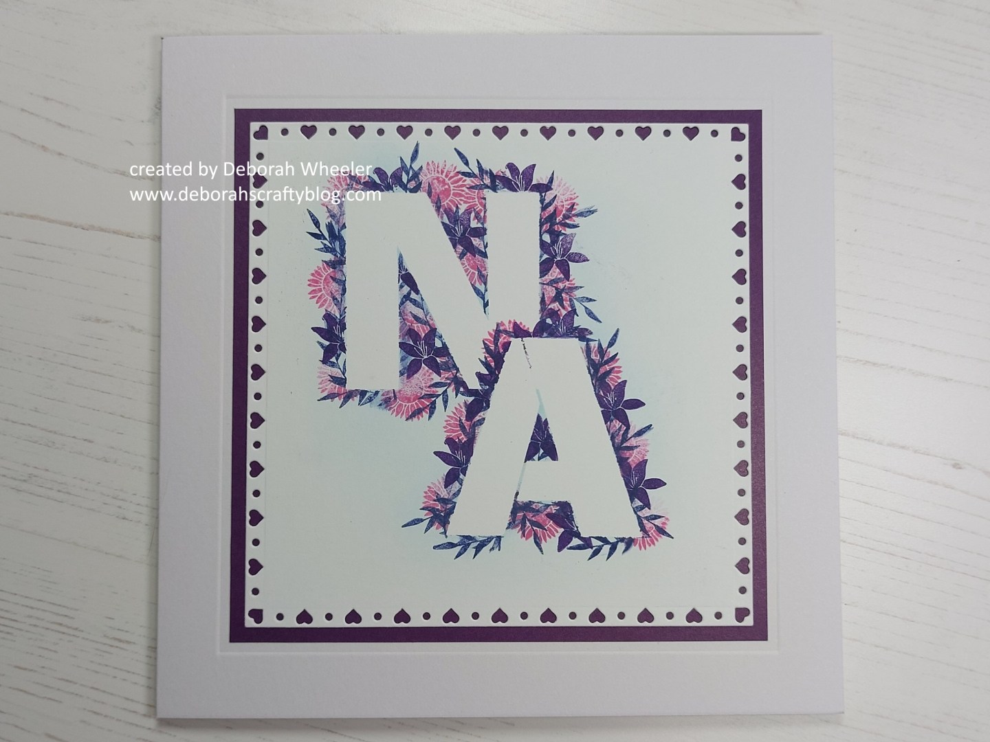 for Nick & Amani – Deborah's Crafty Blog