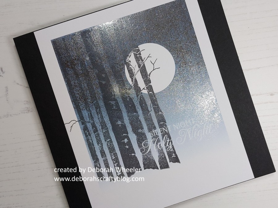 silent night woodland – Deborah's Crafty Blog