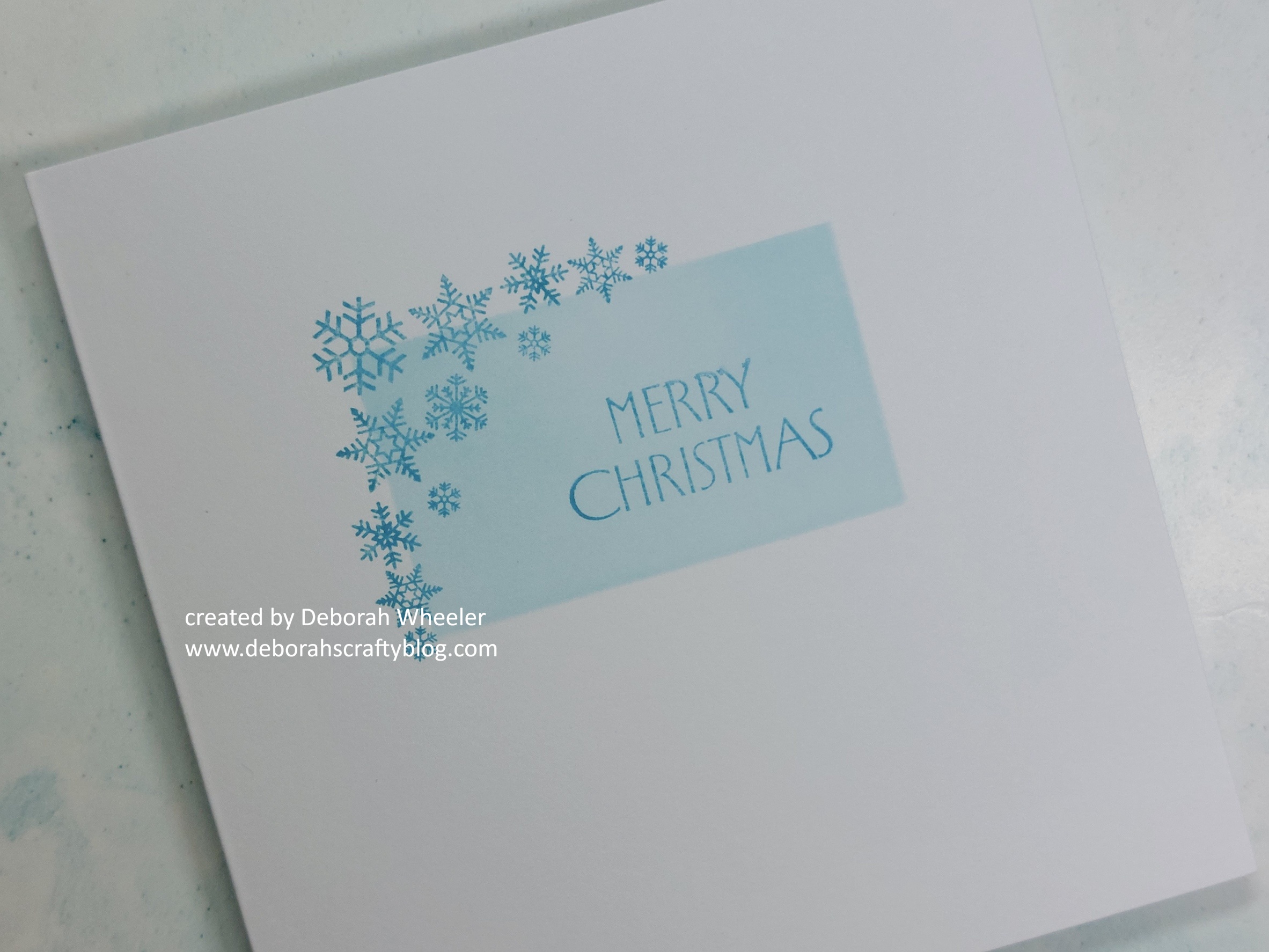 snowflakes at Sparkles Challenge – Deborah's Crafty Blog