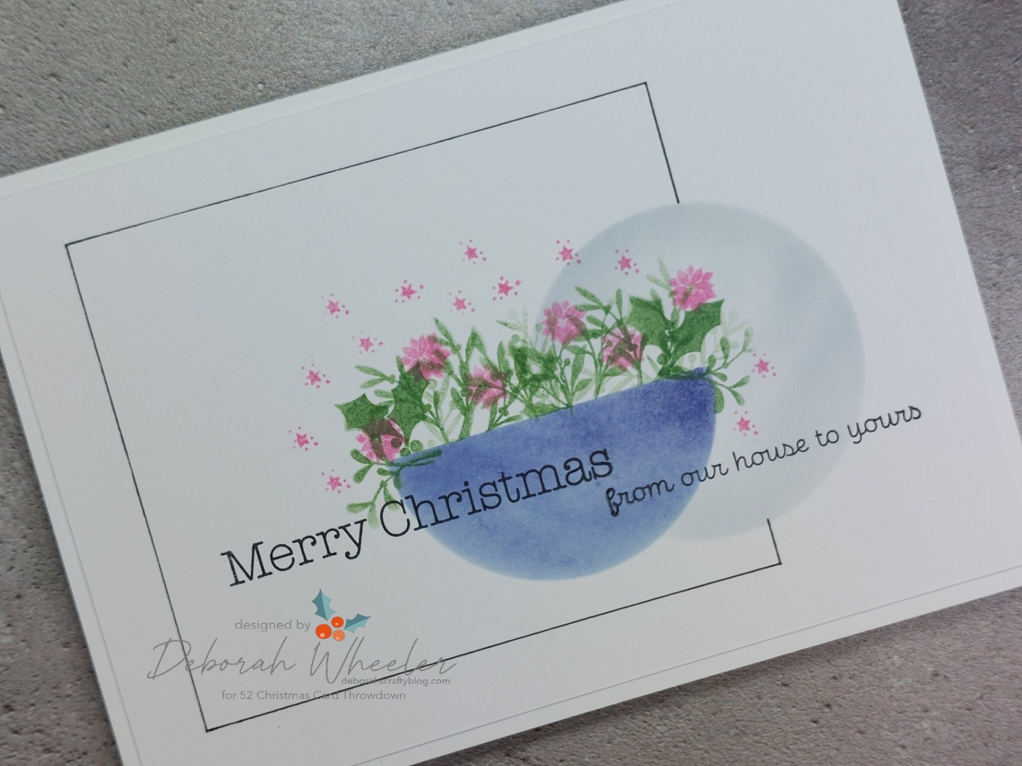 Sketch 26-05 at 52 Christmas Card Throwdown – Deborah's Crafty Blog